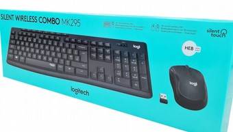 סט מקלדת ועכבר אלחוטיים מבית Logitech דגם MK295 - שלומי מחשבים